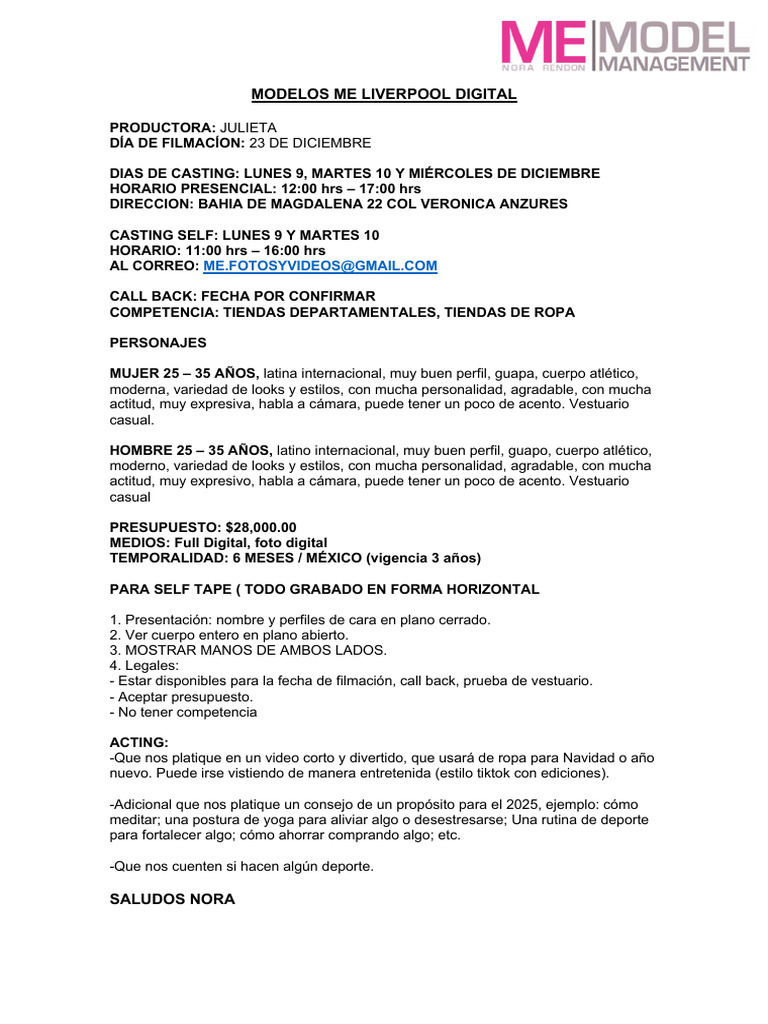 MODELOS ME LIVERPOOL DIGITAL | PDF