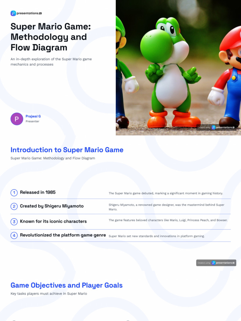 Super Mario Game Presentation | PDF
