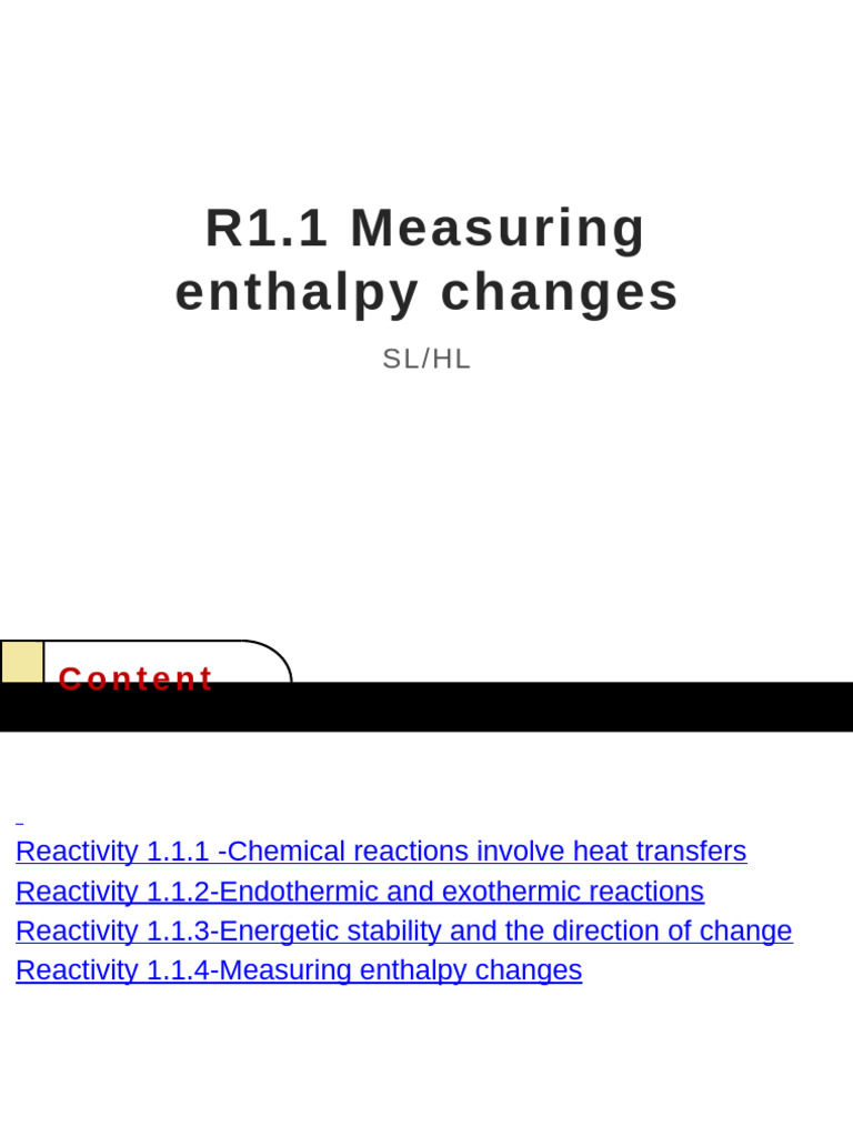 Measuring Enthalpy Changes in Reactions | PDF | Enthalpy | Heat