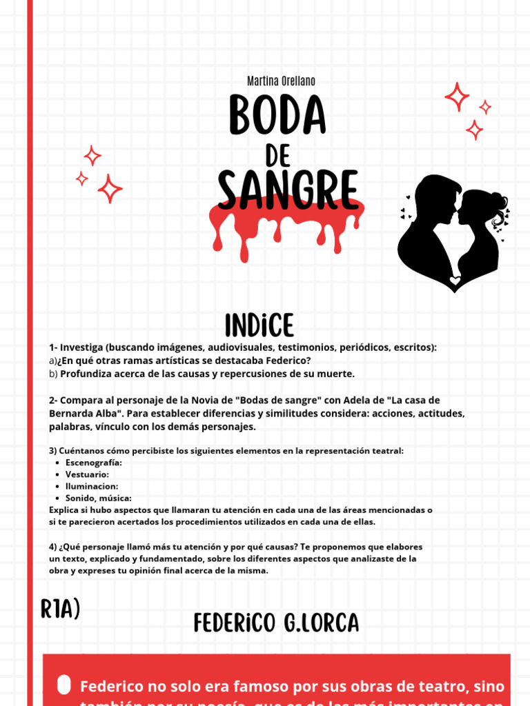 Presentación Proyecto Libreta Creativo Doodle Rosa PDF | PDF | Federico García Lorca | Amor