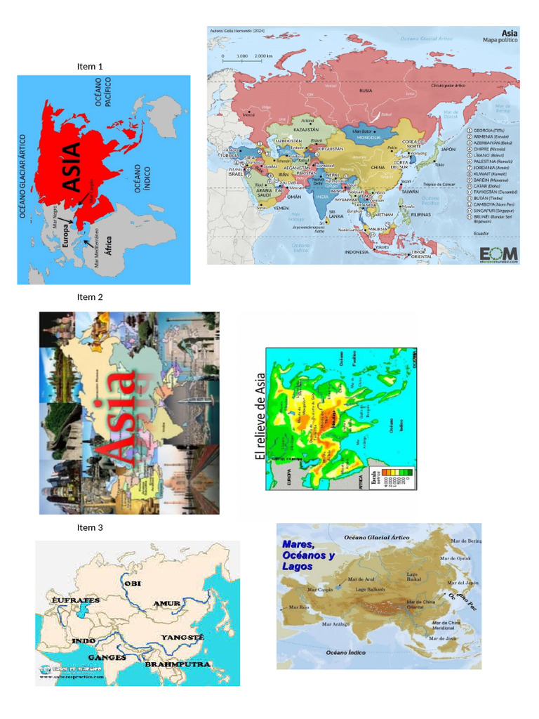 Continente Asiatico | PDF