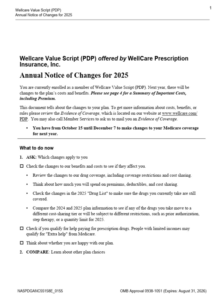 S4802 155 2025 Na Anoc PDP 155158e R | PDF | Medicare (United States ...