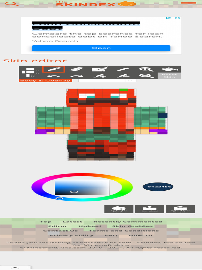 Minecraft Skin Editor | PDF