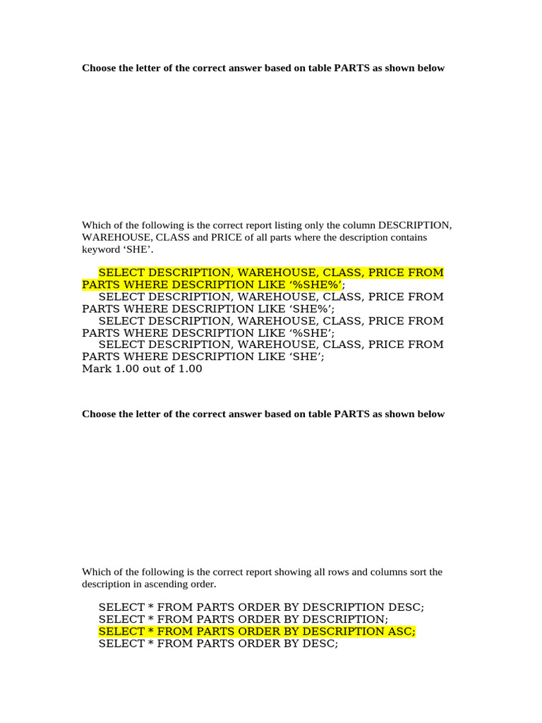Dbms 1 Midterm Lab Exam 30-40 | PDF | Data | Computer Data