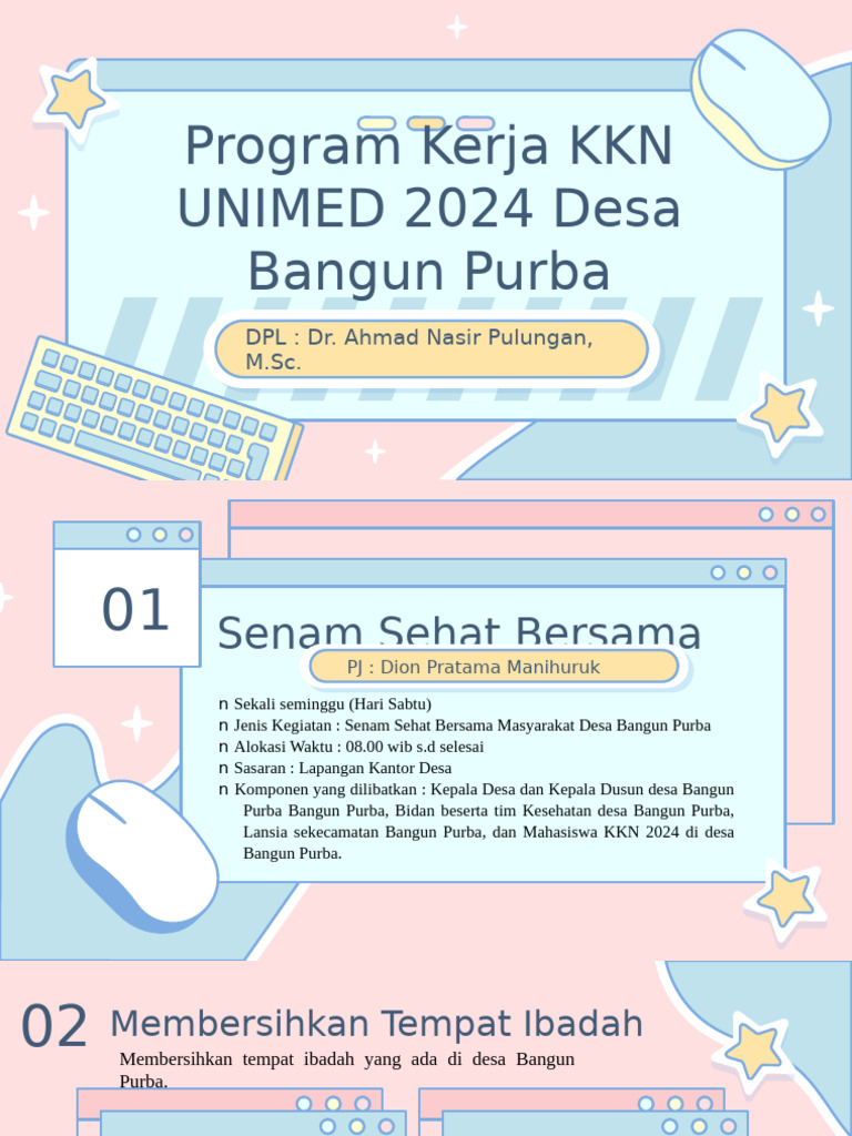 Proker KKN Unimed 2024 Desa Bangun Purba | PDF