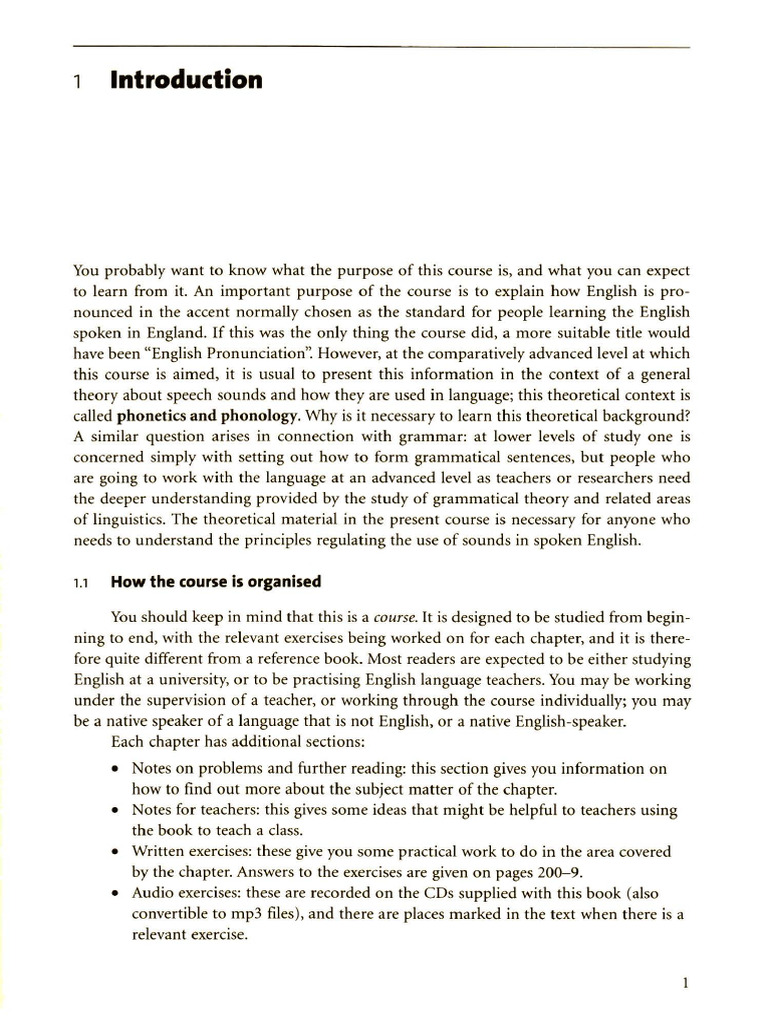 Chapter 01 Introduction | PDF | Accent (Sociolinguistics) | English Language