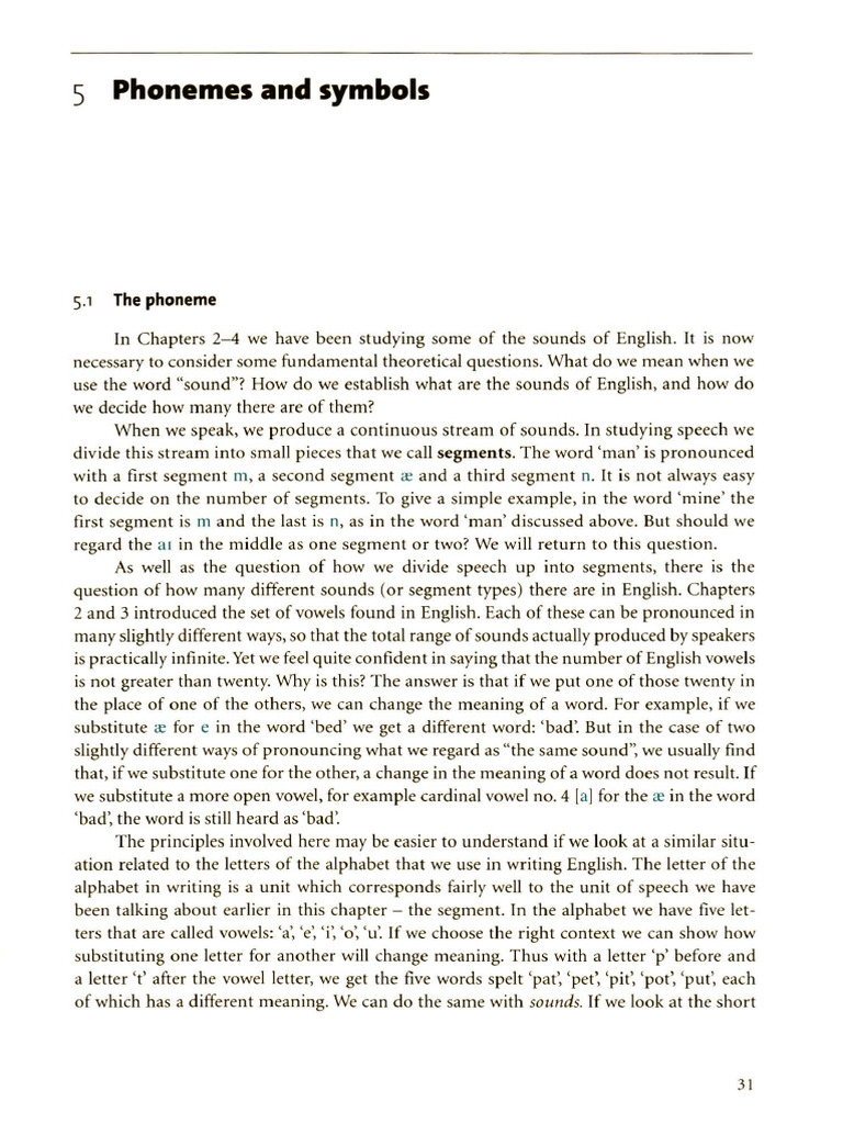 Understanding English Phonemes and Symbols | PDF | Phoneme | Syllable