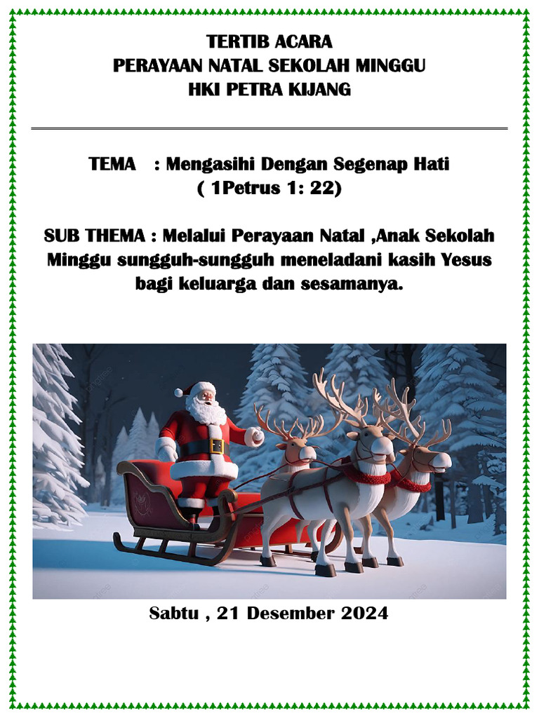 TERTIB ACARA SKM Hki Petra Kijang | PDF