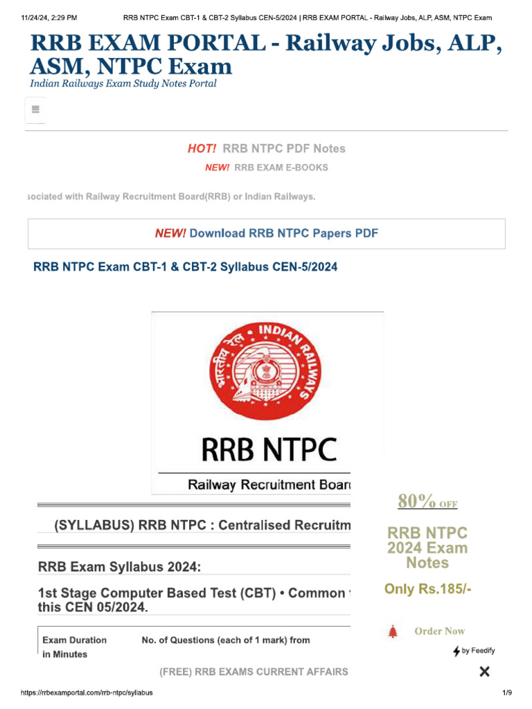 ntpc syallabus | PDF ntpc syallabus | PDF
