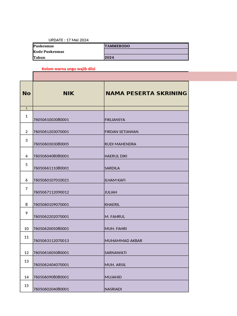 Skrining 2-6-2024 | PDF