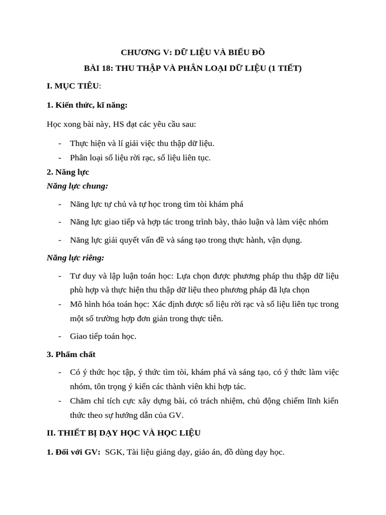 Chuong v Du Lieu Va Bieu Do | PDF