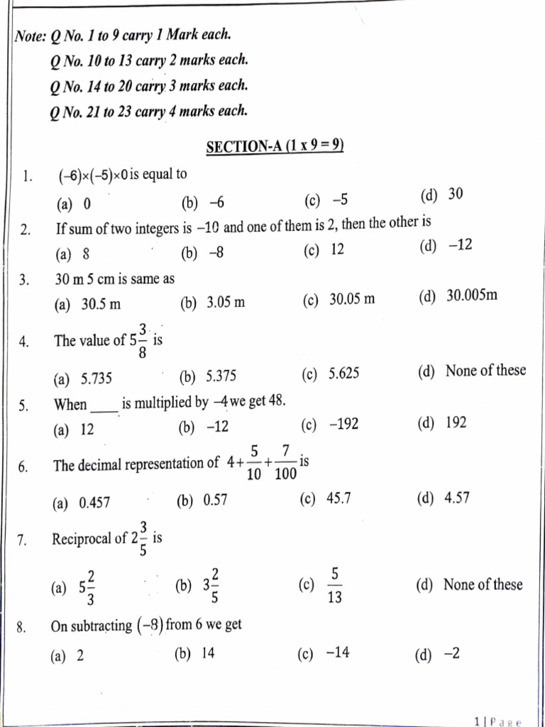 Adobe Scan 20-Jul-2024 | PDF | Mathematical Notation | Elementary Mathematics