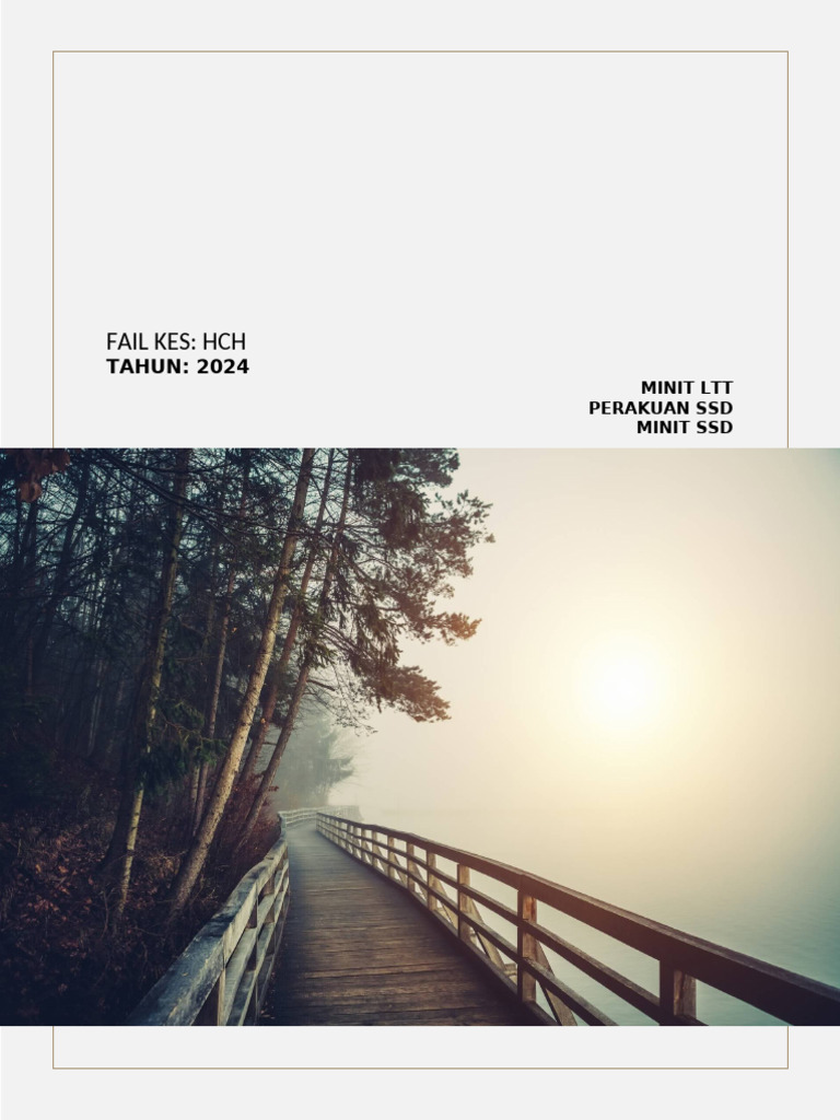 Cover File Minit Mesyuarat | PDF | Paragraph | Writing