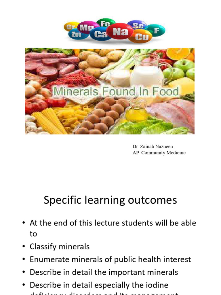 Iodine Defiency Disorders | PDF | Thyroid | Iodine