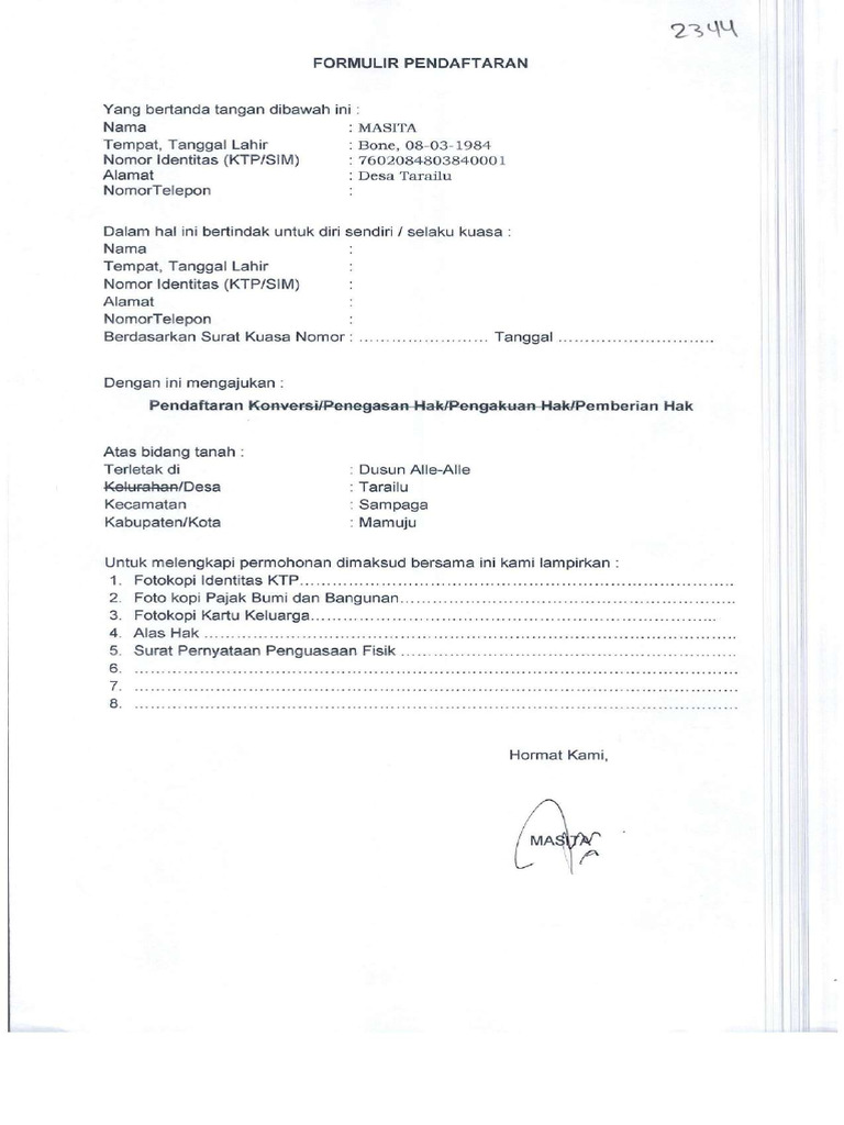NIB 2344 MASITA - Compressed | PDF