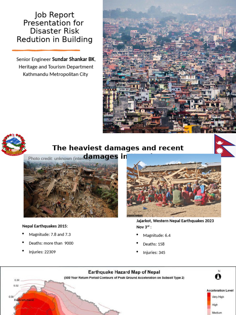 Country Report Sundar Shankar BK Nepal | PDF | Building Code | Flood