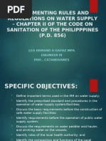 2017 Philippine Drinking Water Standards | PDF | Drinking Water | Water ...