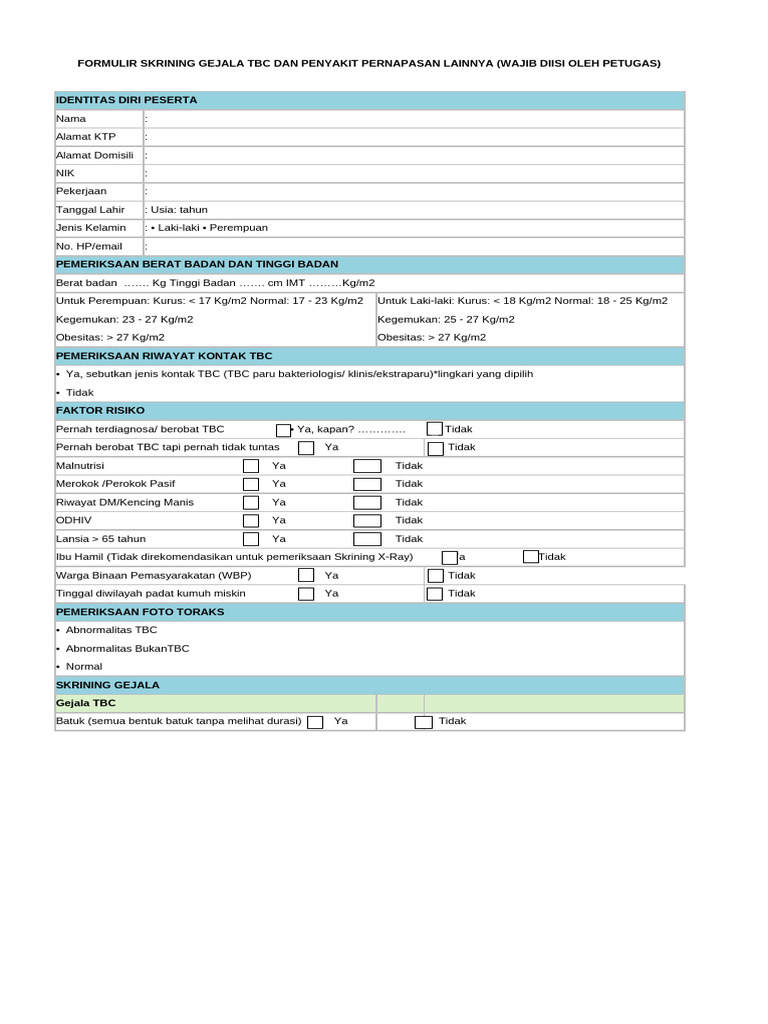 Form Ilp Pustu | PDF