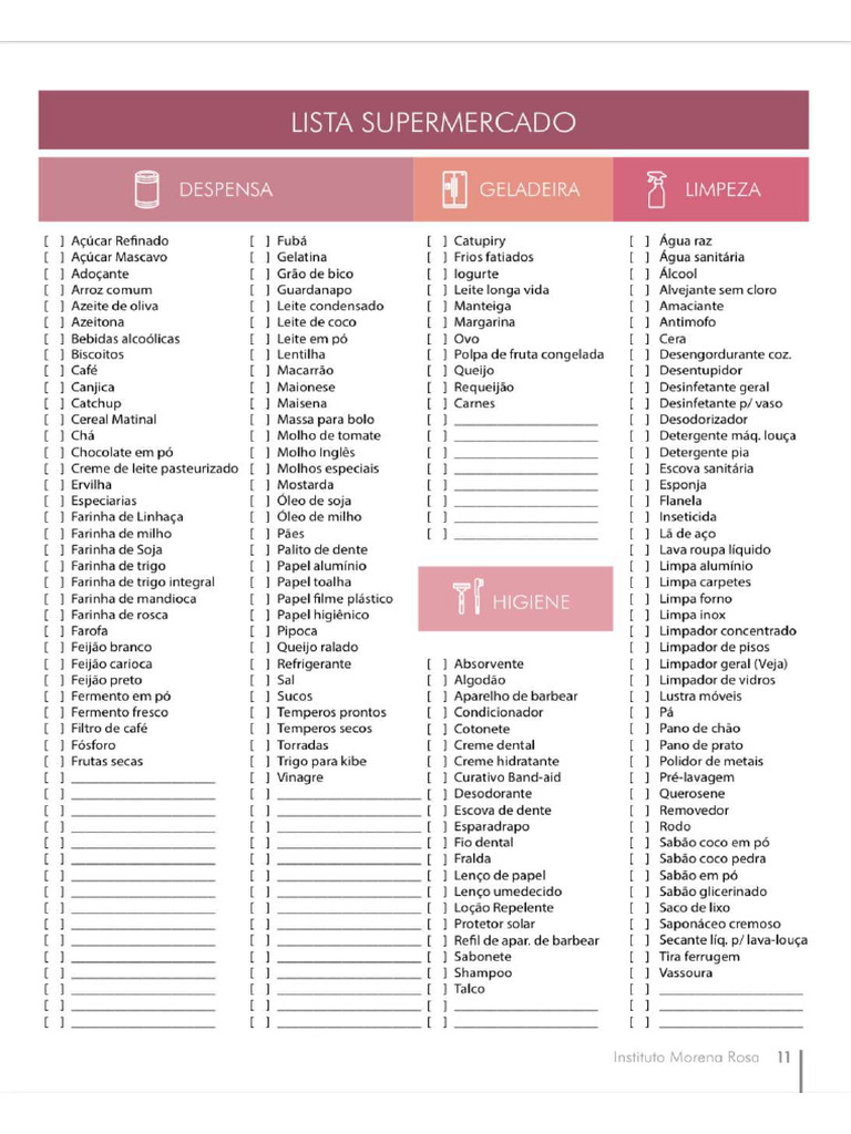 Exemplar_lista de compras_PDF | PDF