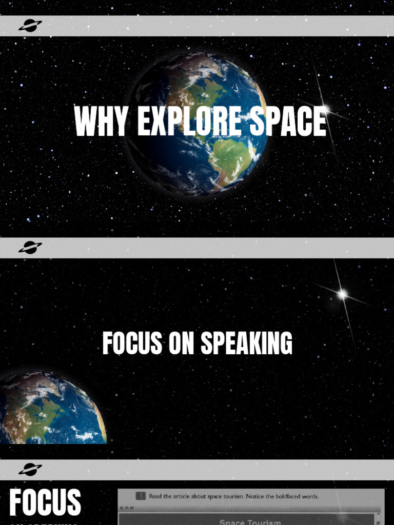 Unit 3. Why Explore Space | PDF