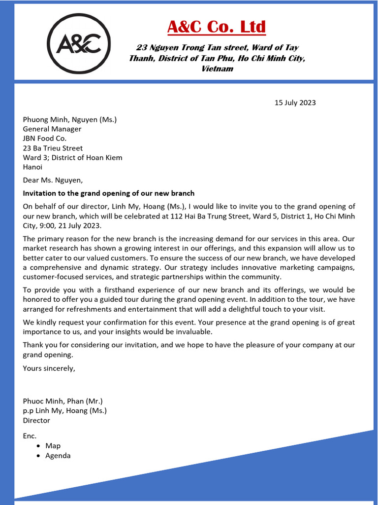 Answer Chapter 1 Letter 2 | PDF