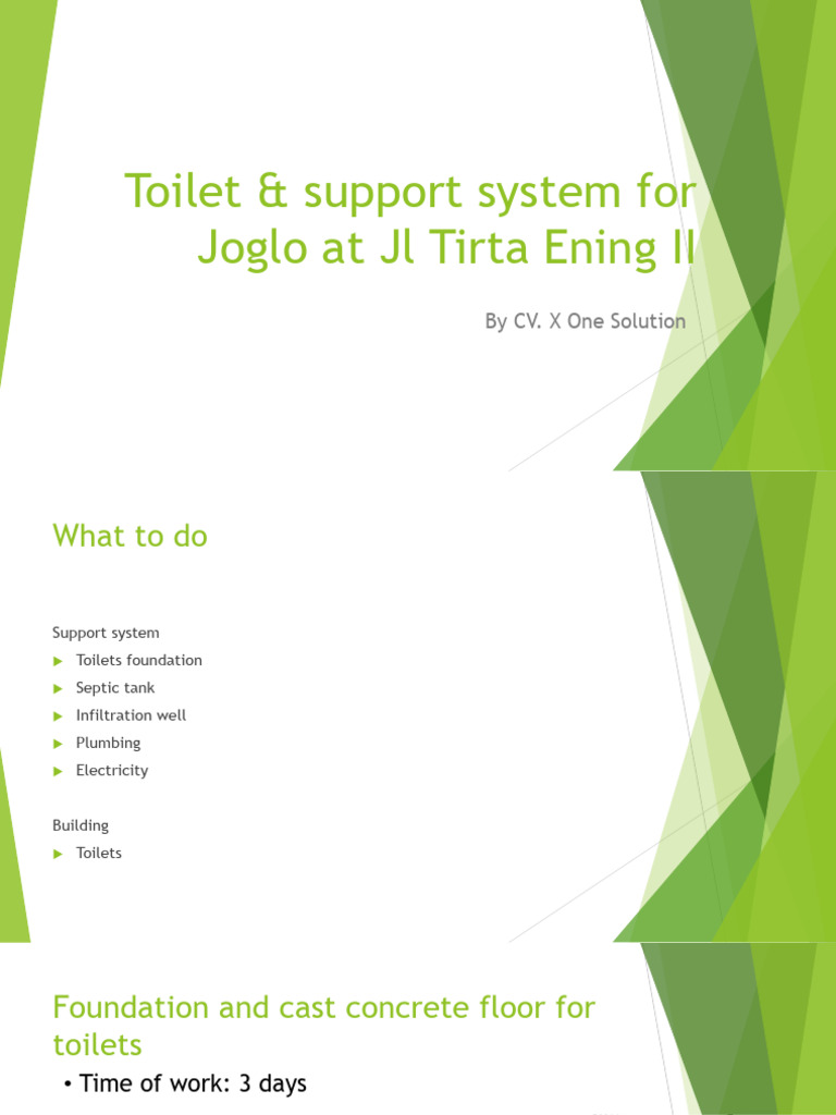 Toilet & support system for Joglo | PDF | Plumbing | Toilet