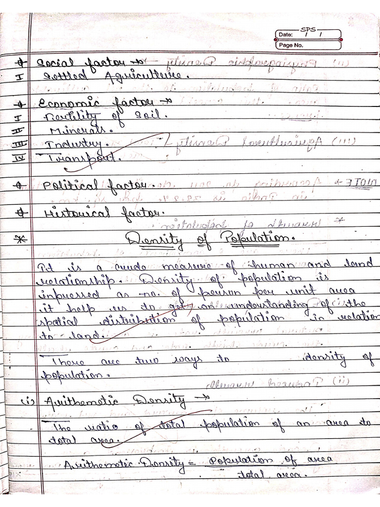 Geography CH 1 Notes Part 2 | PDF