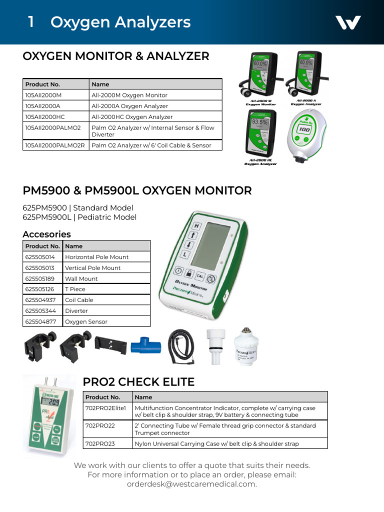 62c70cc9d5821f0c124280e0 Oxygen Analyzers | PDF | Respiration | Equipment