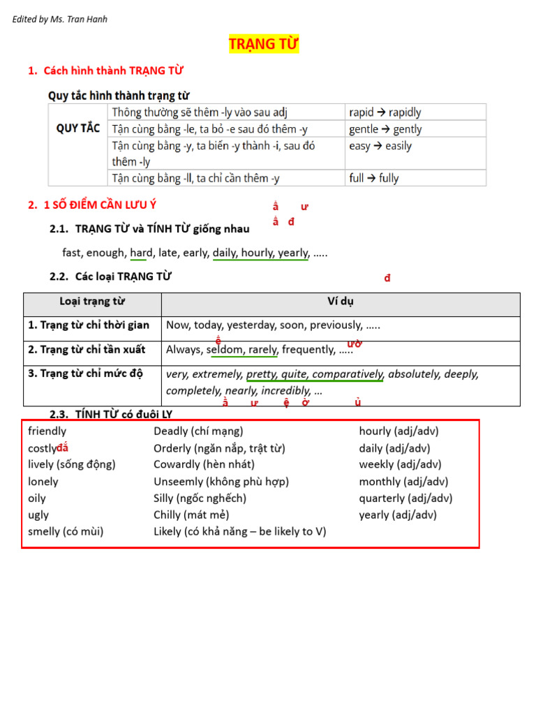 TR NGT: 1. Cách Hình Thành TR NGT | PDF