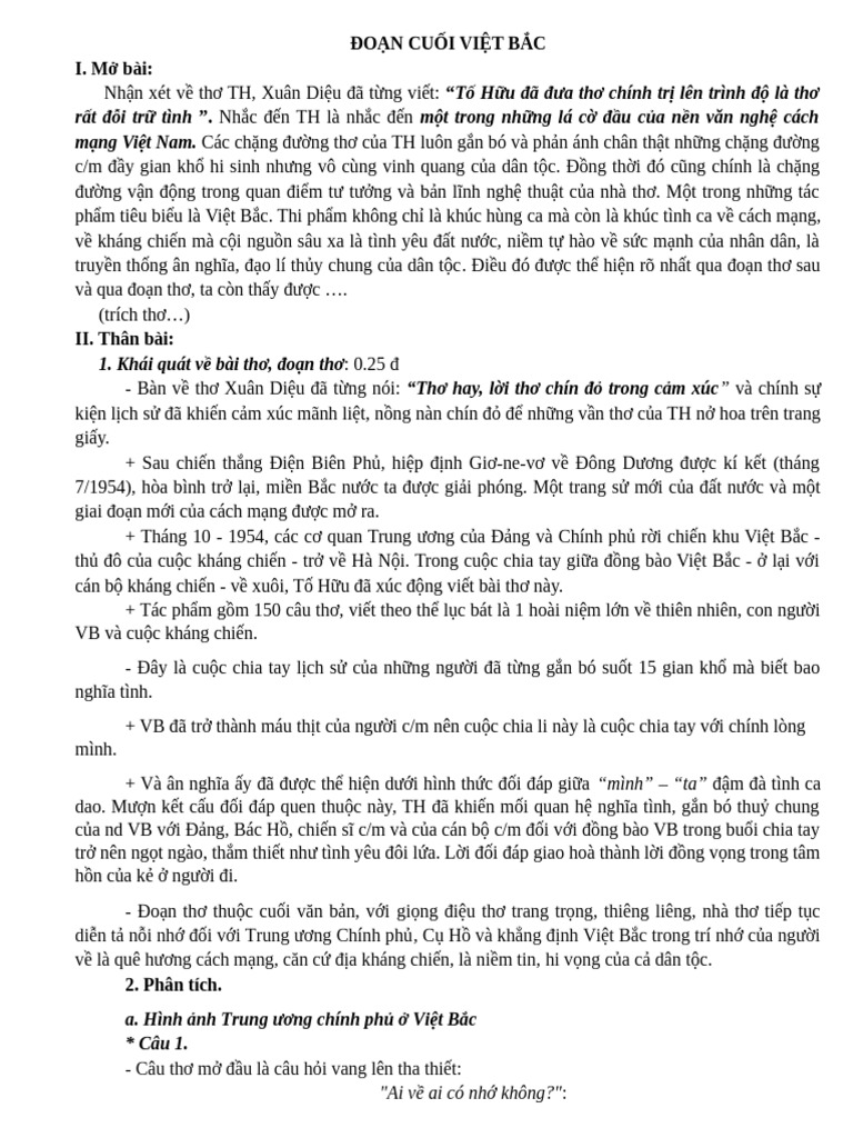 B2. VB DOAN CUOI | PDF