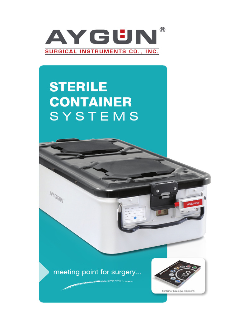 Aygun 5-Contenedores-Aygun | PDF | Sterilization (Microbiology) | Silicone