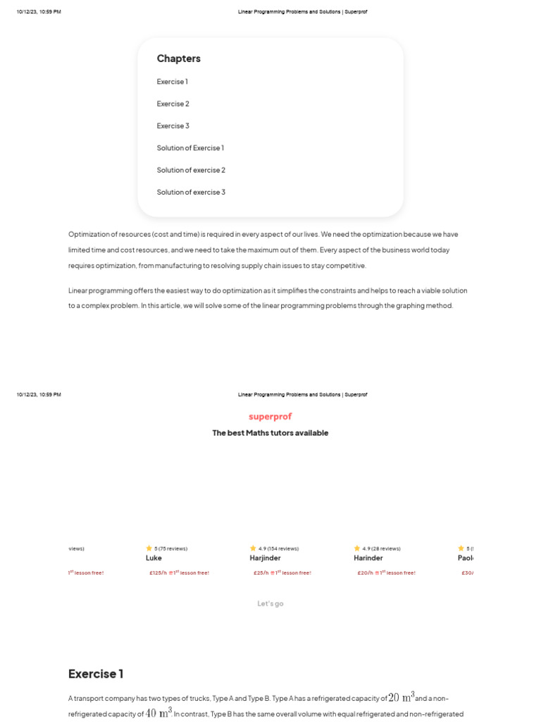 Dss Lpp Graphical Problems And Solutions Pdf Linear Programming Mathematical Optimization