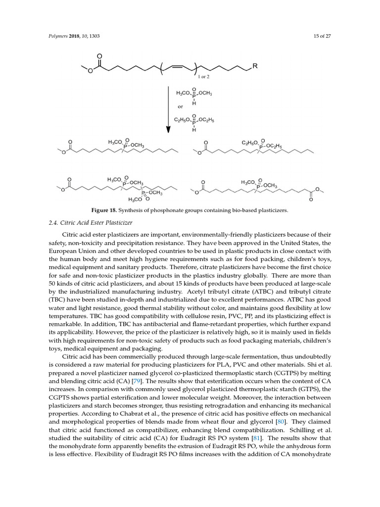 Plasticizers Derived From Biomass Resources-15-21 | PDF | Ester | Polyvinyl Chloride