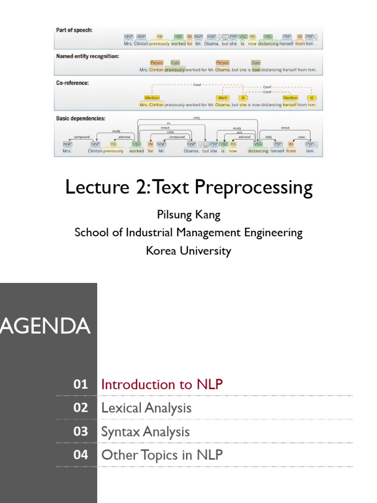 NLP Text Preprocessing Overview | PDF | Applied Mathematics | Information Science
