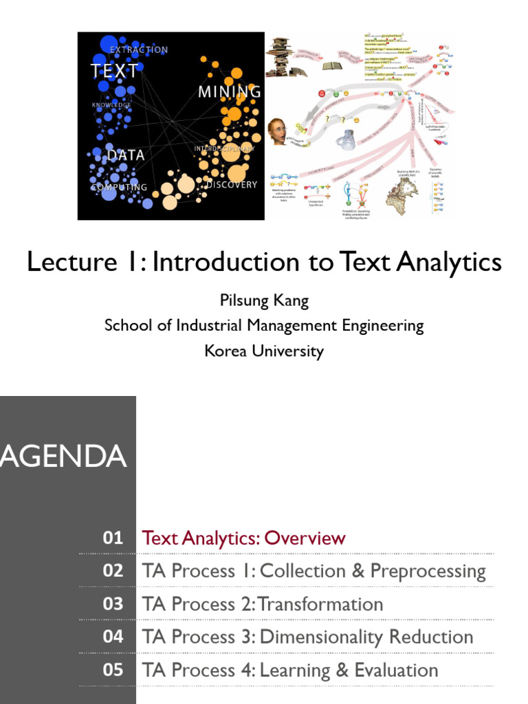 Introduction to Text Analytics Overview | PDF | Image Segmentation ...