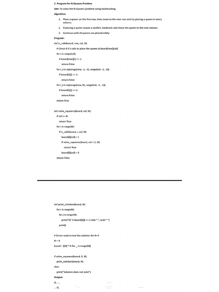 AI LAB Manual Solution Exam Preparation | PDF