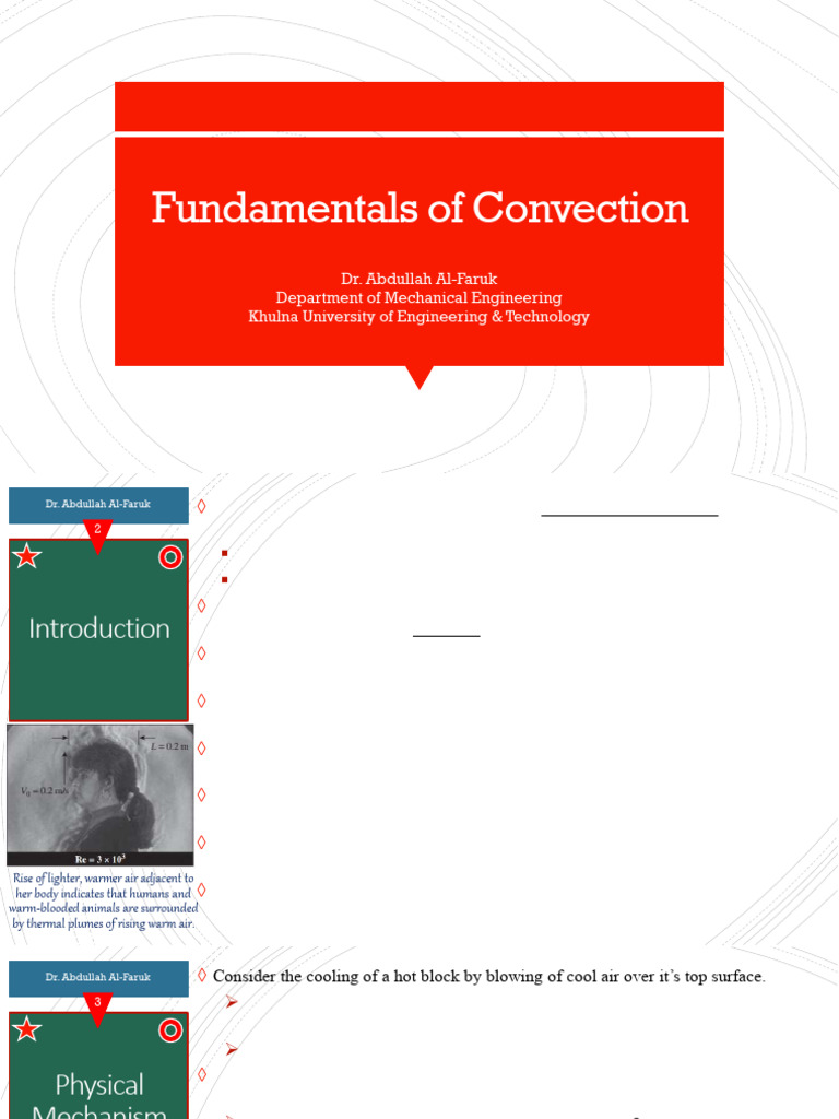 Fundamentals-of-Convection | PDF | Boundary Layer | Fluid Dynamics
