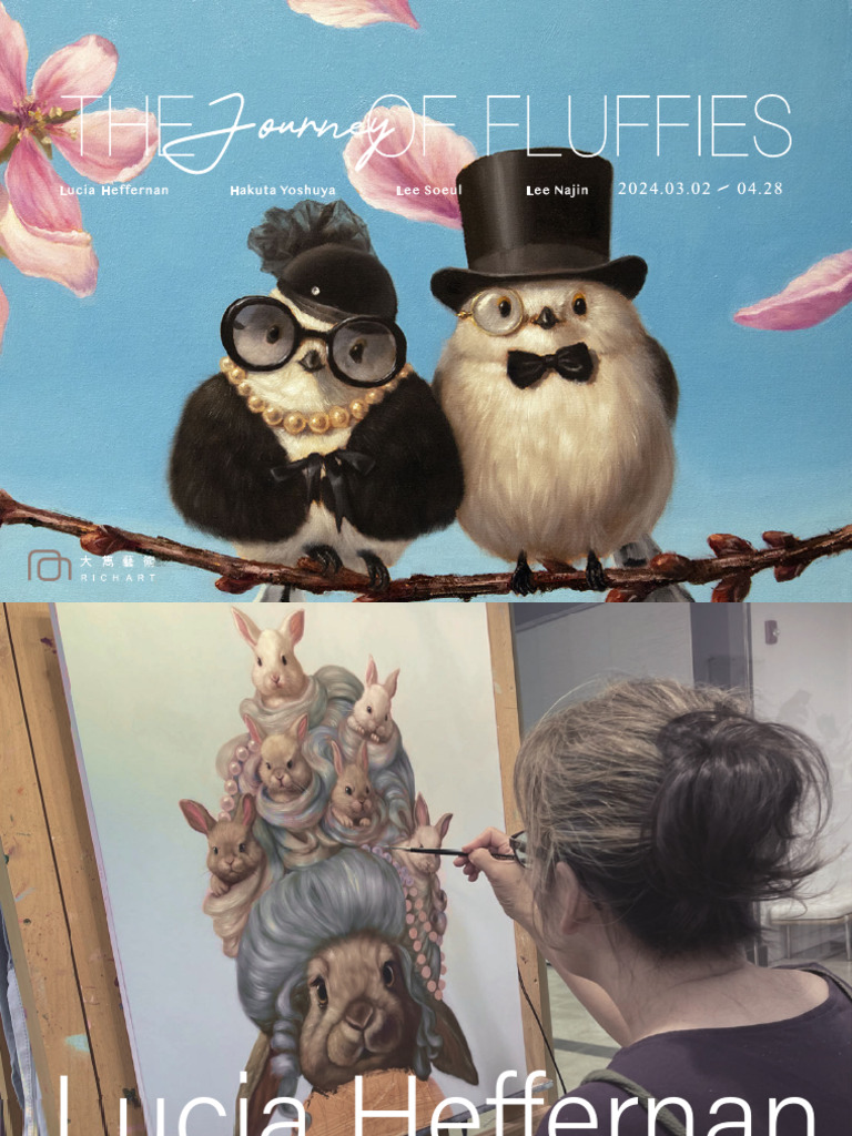 The Journey of Fluffies 四人聯展作品目錄 | PDF
