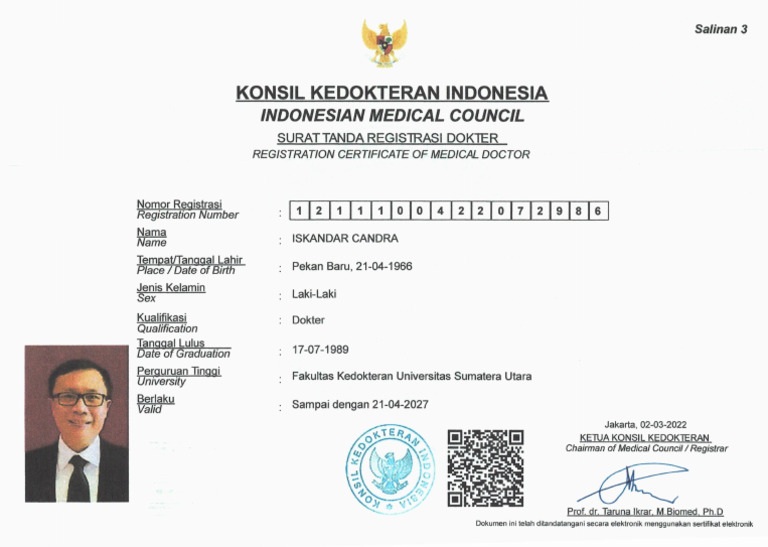 STR Dr. Iskandar | PDF
