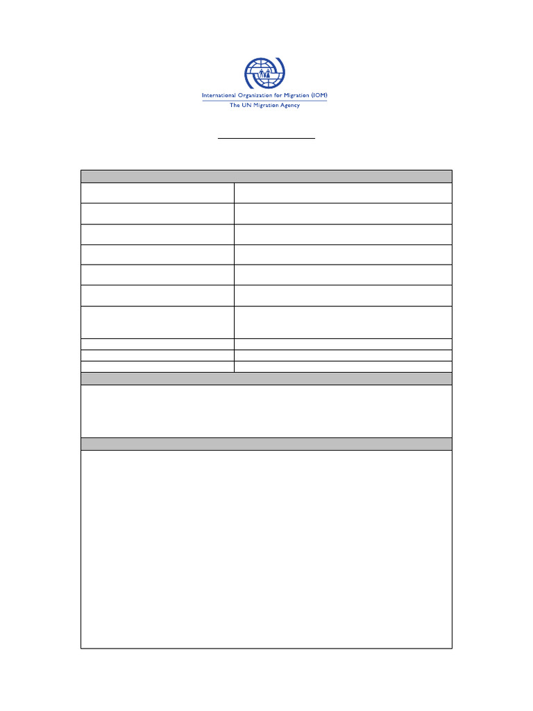 Pod Cvac Assistant Internship | PDF | Pasaporte