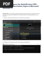 Guideline How To Connect GlobalProtect Deloitte VPN 1.1 | PDF ...