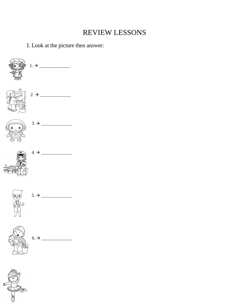 English Language Review Exercises | PDF