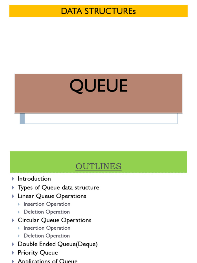 7_DSA (1) | PDF | Queue (Abstract Data Type) | Computer Programming