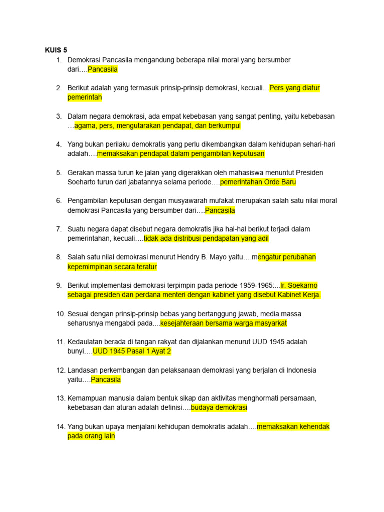 KJ - Uas - TPB - PKN - 2022 (Lengkap) - 241024 - 191111 | PDF