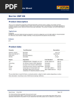 Jotun Barrier 80 X Technical Data Sheet | PDF | Coating | Technology ...