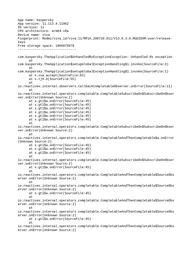 Stack trace 2024 12 17 05 52 09 474 PDF Computer Science Software
