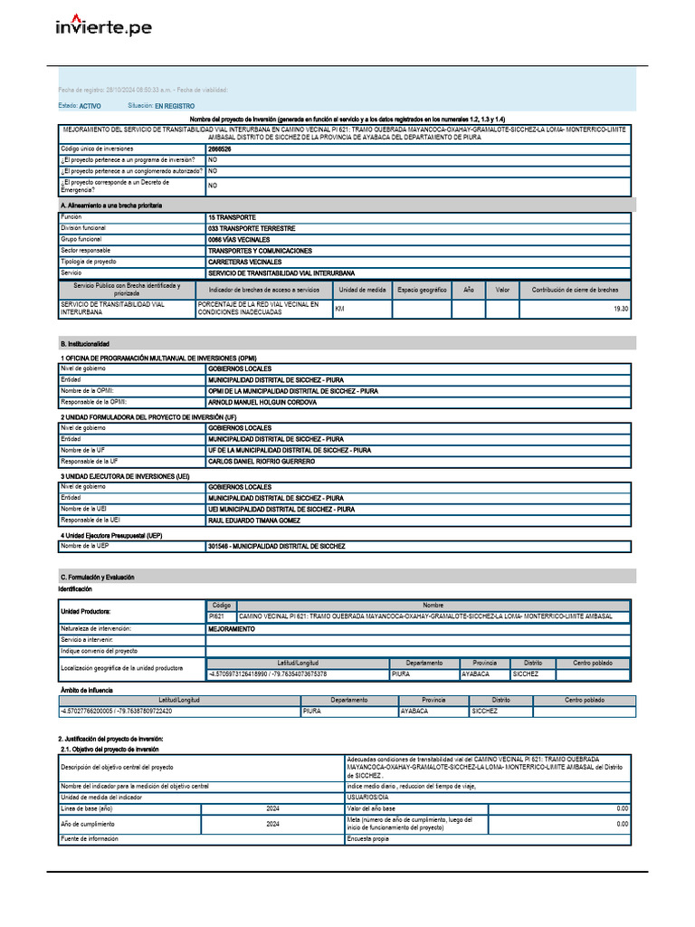 FORMATO 7A | PDF | Economias