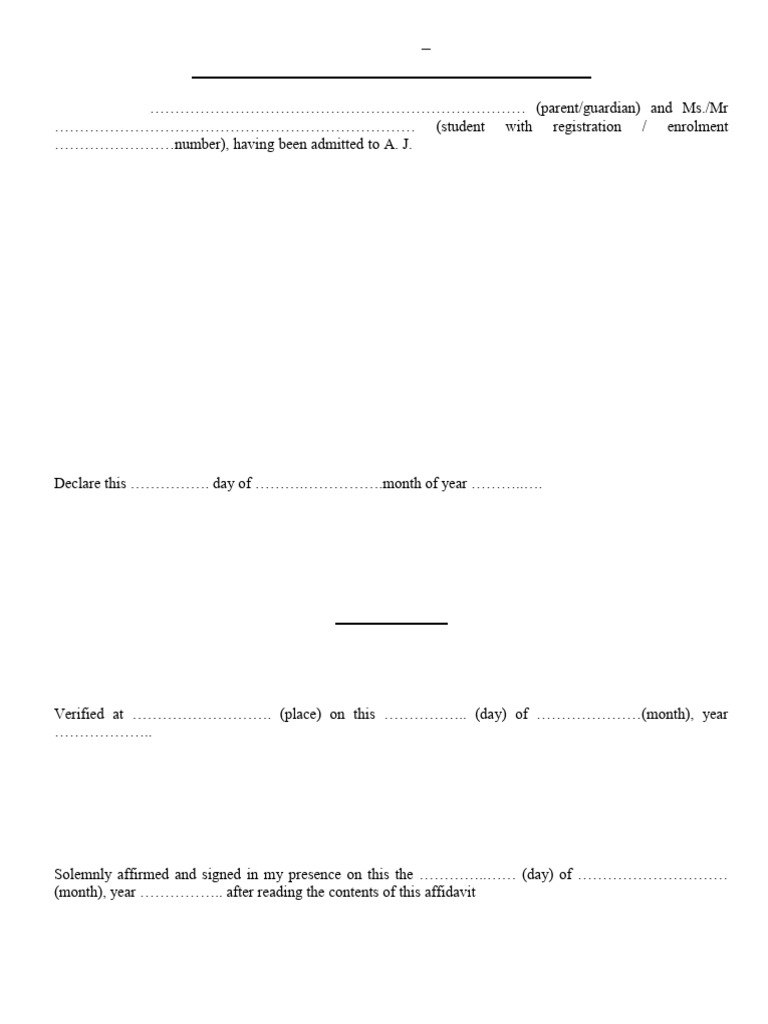 Affidavit 2024 | PDF | Affidavit | Civil Law (Common Law)