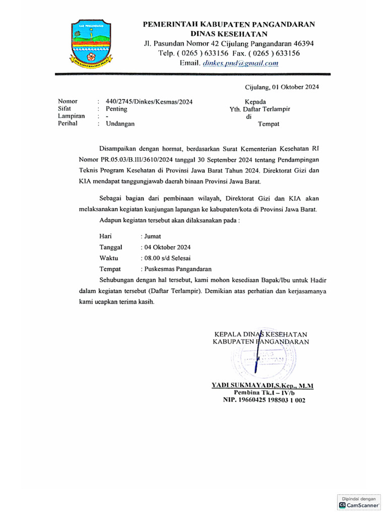 S. Undangan 4 Okt | PDF