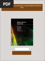 Essential Mathematics For Economic Analysis Pearson ELibrary | PDF ...